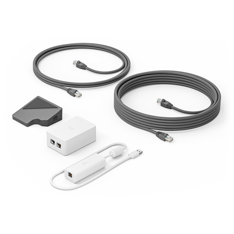 LOGITECH PoE Injector with plug set - OFF WHITE - OTHER - WW - POE ...